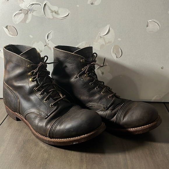 Red Wing Shoes | Shoes | Red Wing 4584 Mens Sz 2 Brown Leather Boot ...